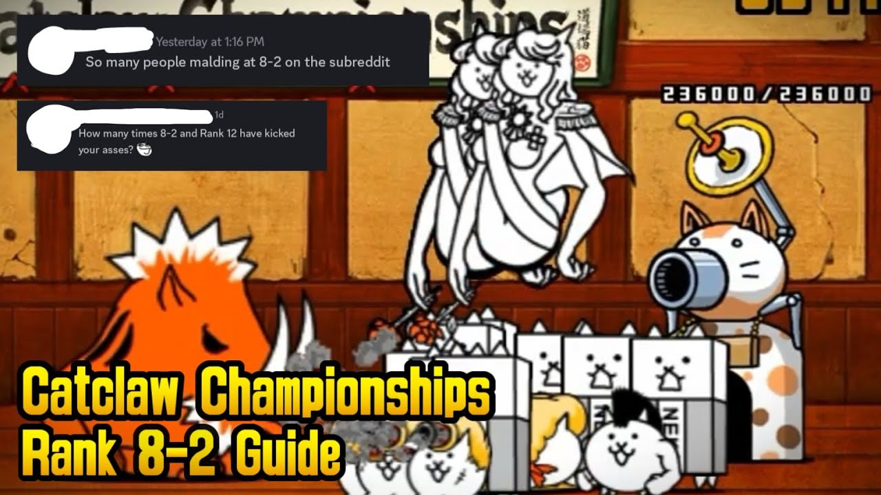 Battle Cats - A "Simple" Rank 8-2 Guide Because, The Community ...