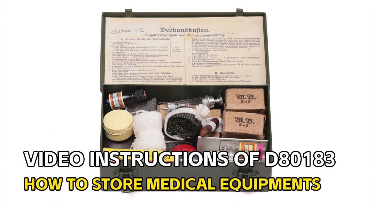 DID Video Instructions of D80183 - How to Store Medical Equipment - YouTube