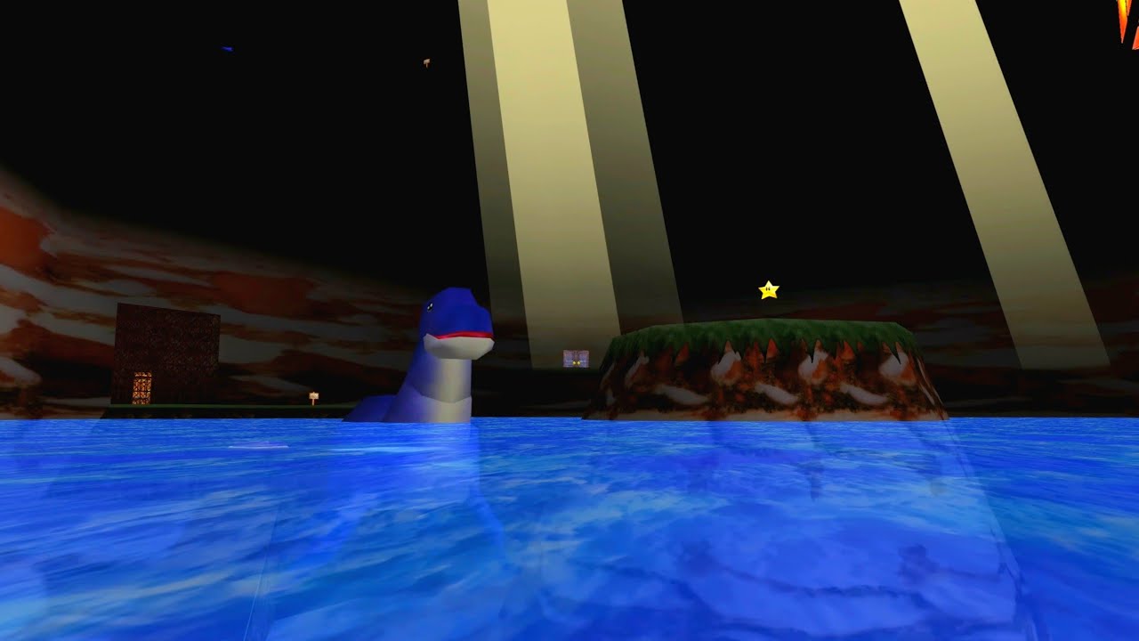 Super Mario 64 | Hazy Maze Cave | Underground | ASMR Sleep aid relaxing ...