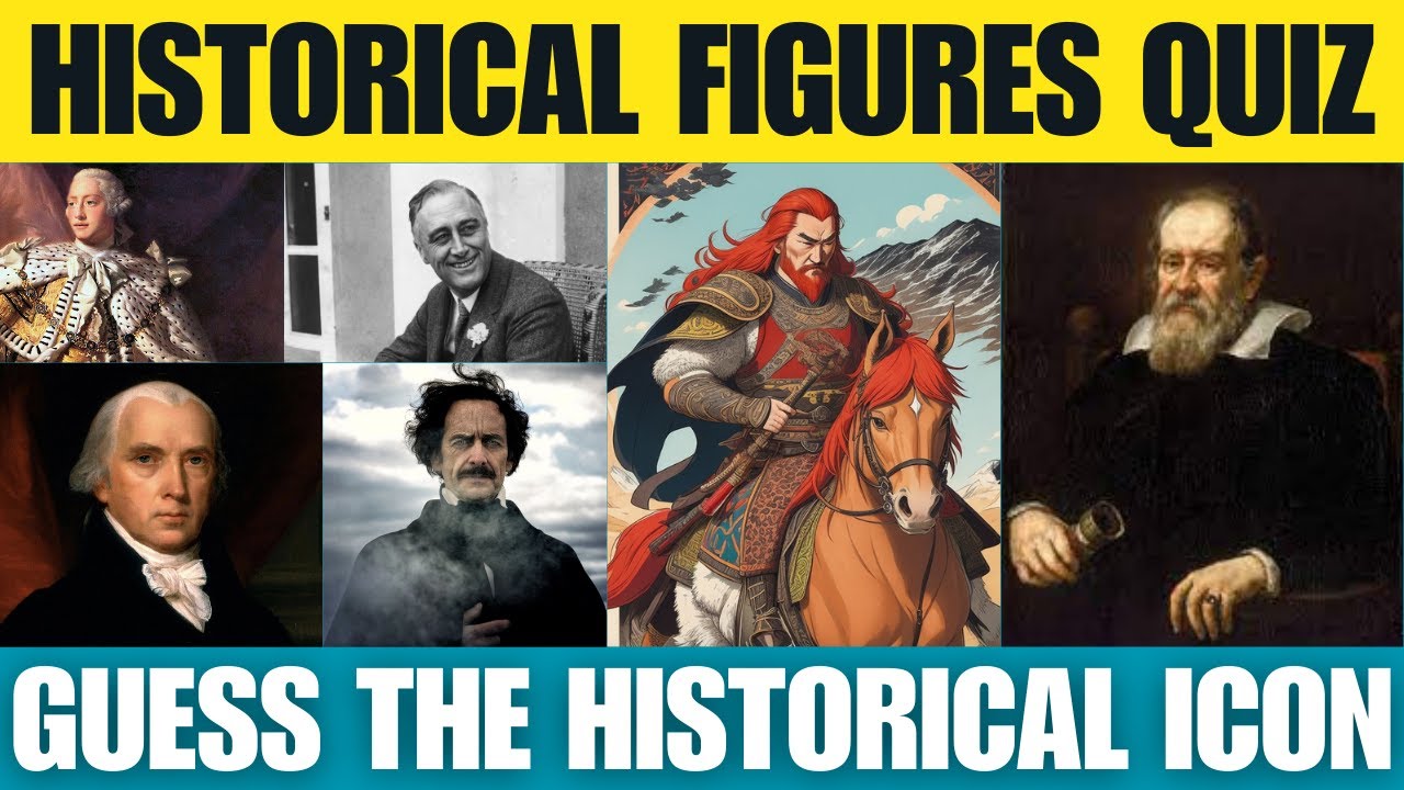 Can You Guess the Historical Figure in just 5 Seconds by Picture? - YouTube