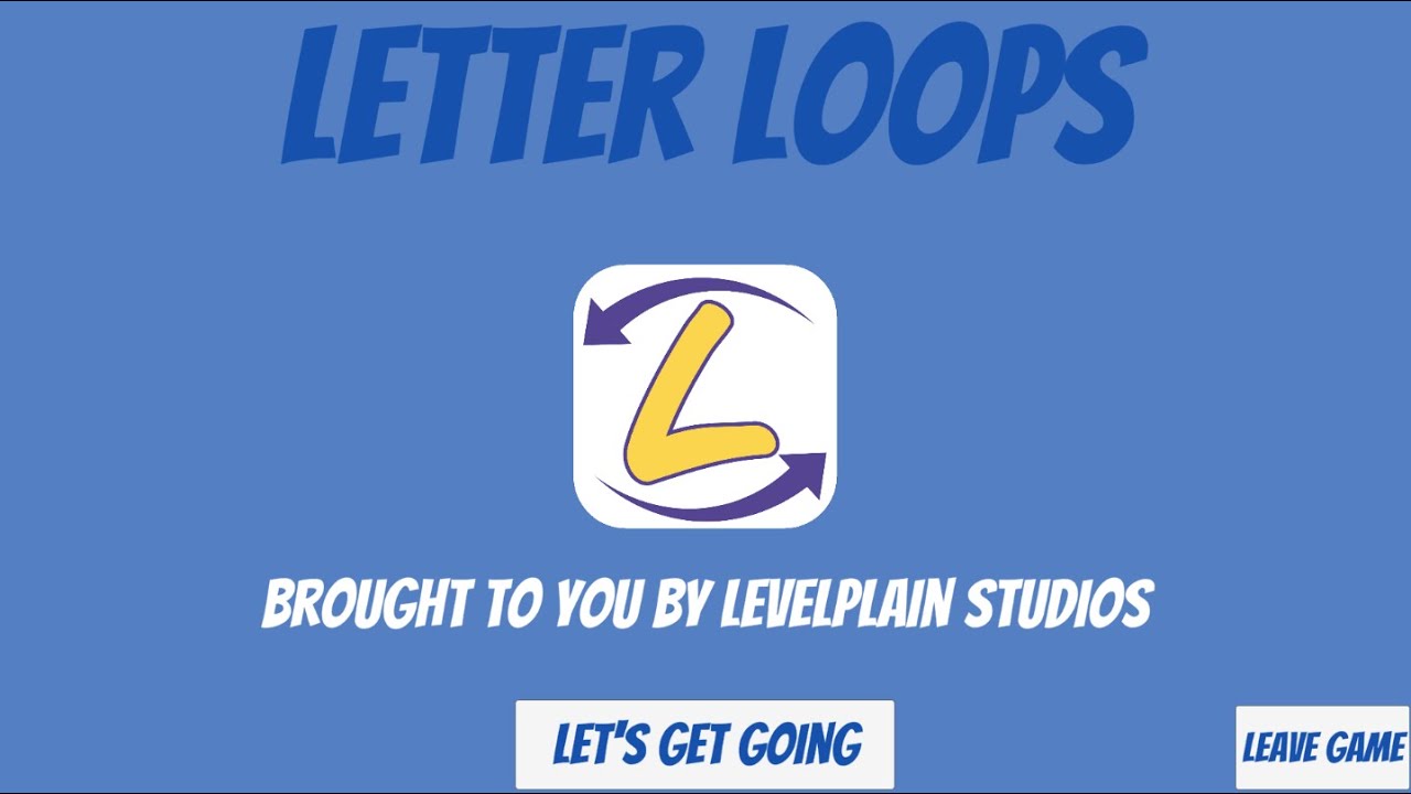 Letter Loops V 1.2 - YouTube