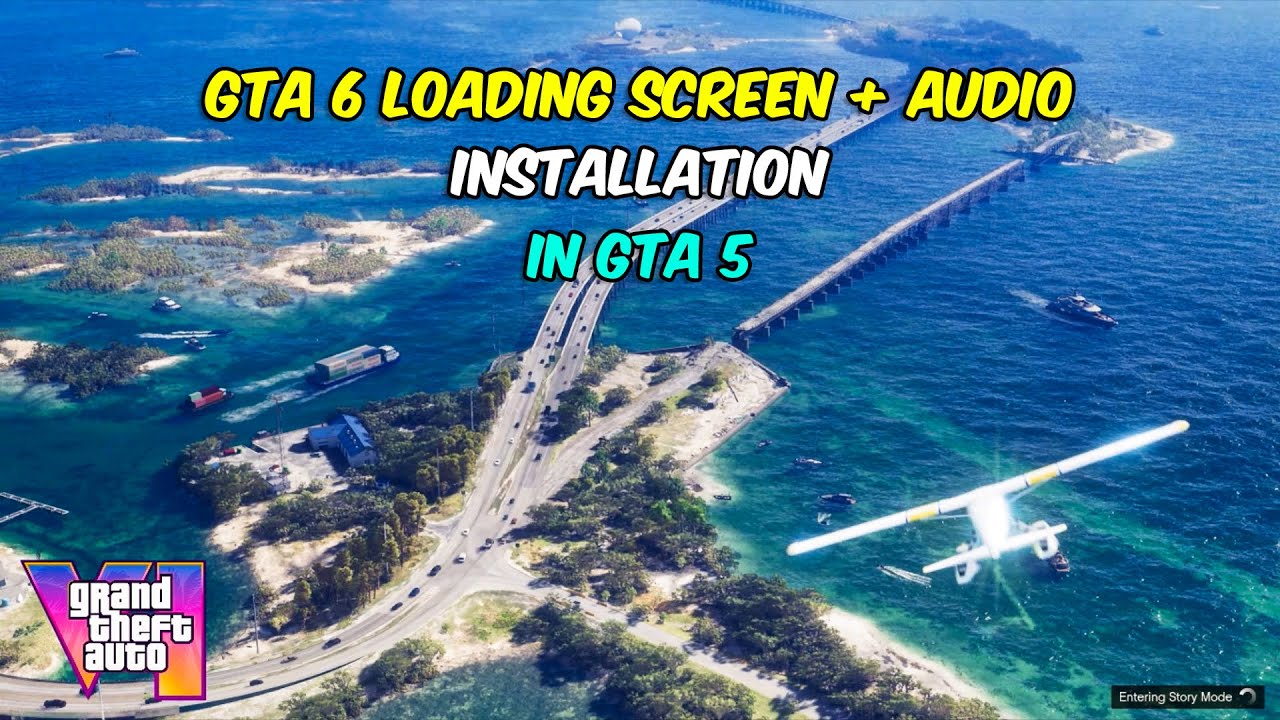 GTA 6 Loading Screen + Audio Installation In GTA 5 - YouTube