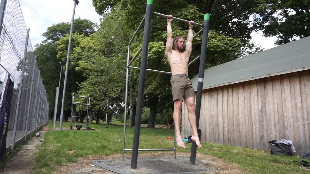 Overhand 2 Arm Active Hang - YouTube