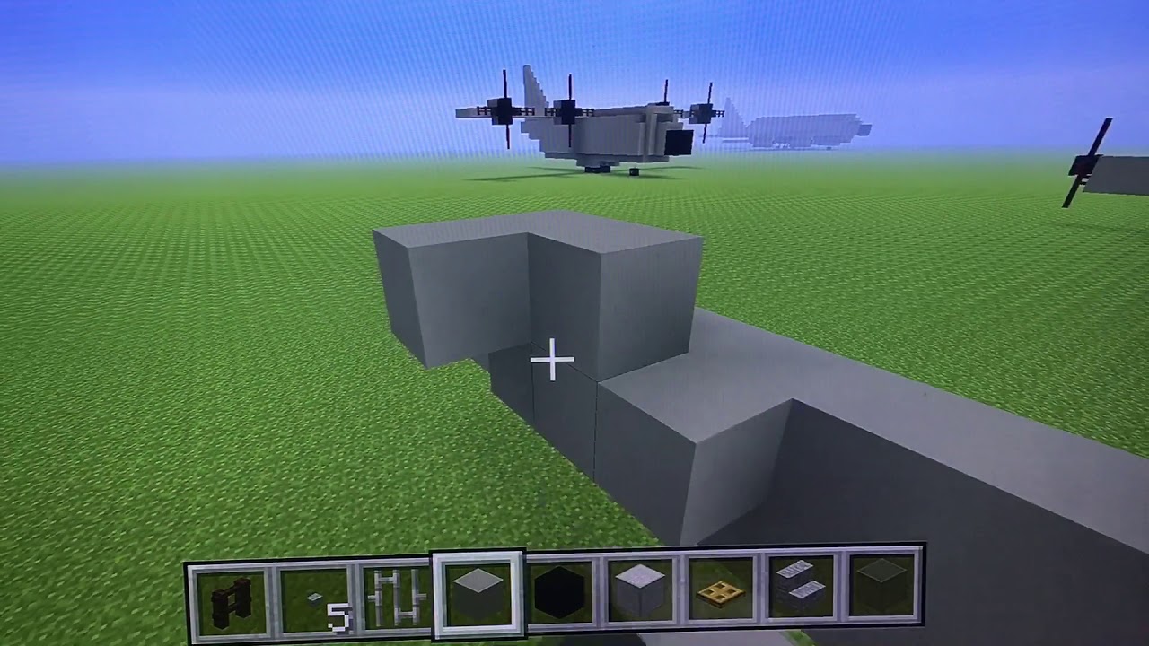 Minecraft MQ-9 Predator Drone Tutorial - YouTube