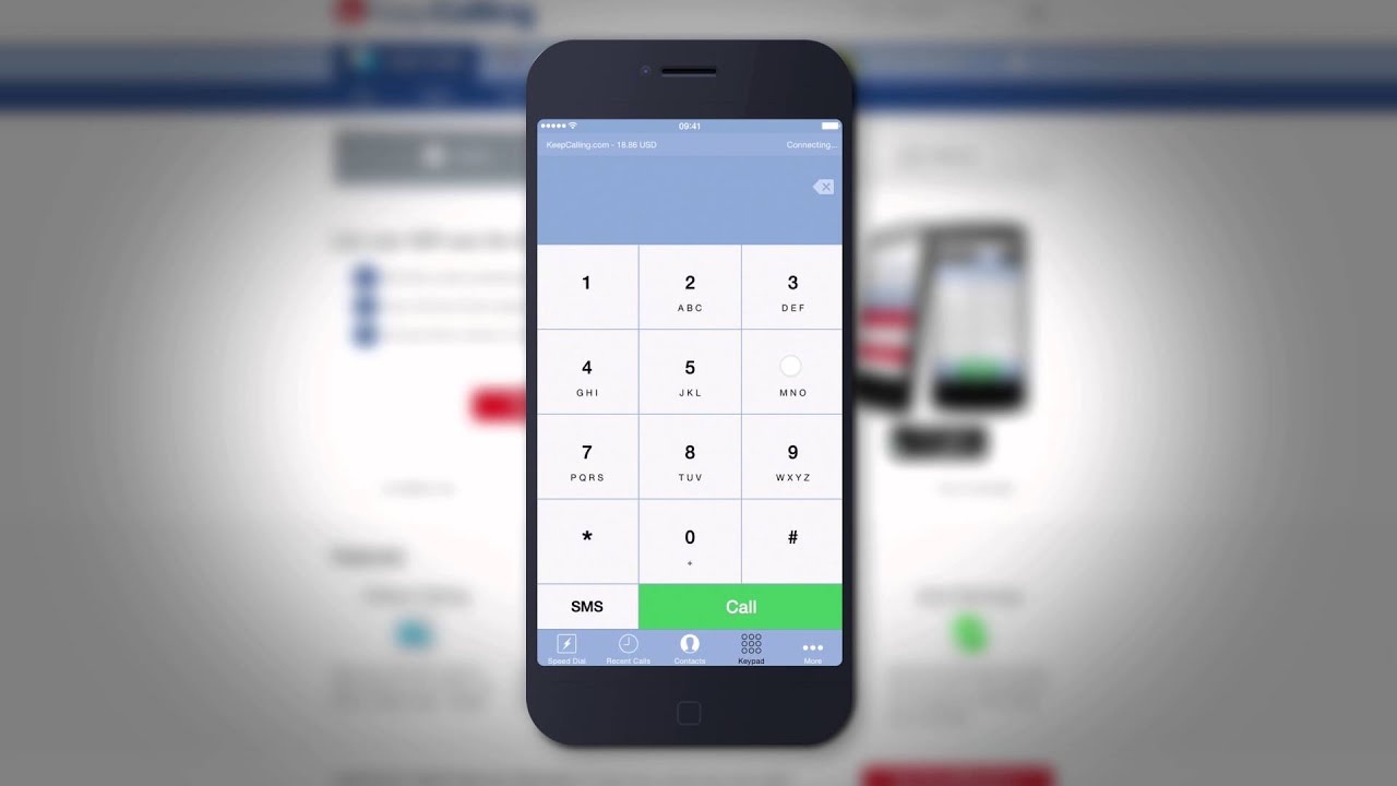 How to send SMS - KeepCalling.com Tutorial - YouTube