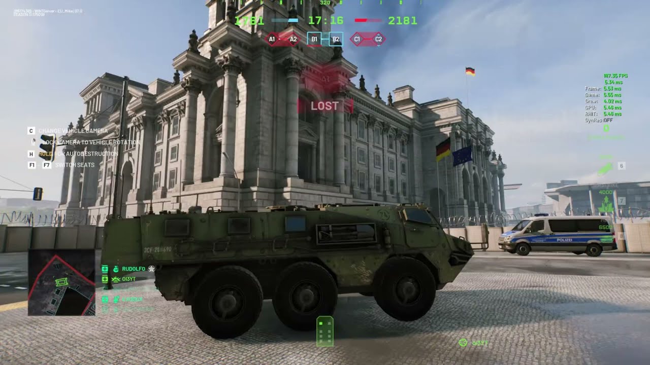 WW3 Game Berlin Germany epic Building Reichstag oi3 - YouTube