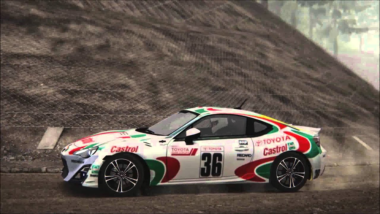 [Assetto Corsa] トヨタ 86 4WD ダートテスト - YouTube