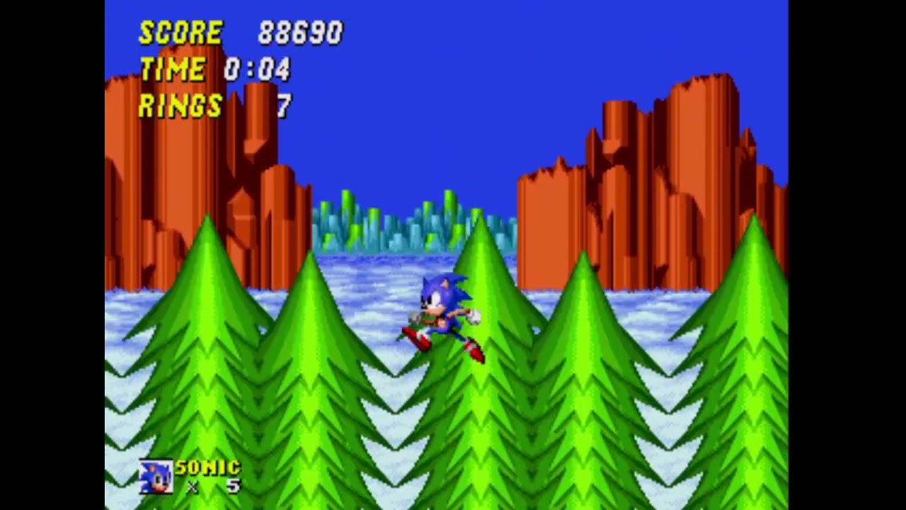 Sonic 2 The Secret Zones Playthrough - YouTube