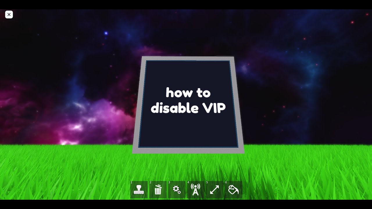 how to disable VIP rank roblox build island - YouTube