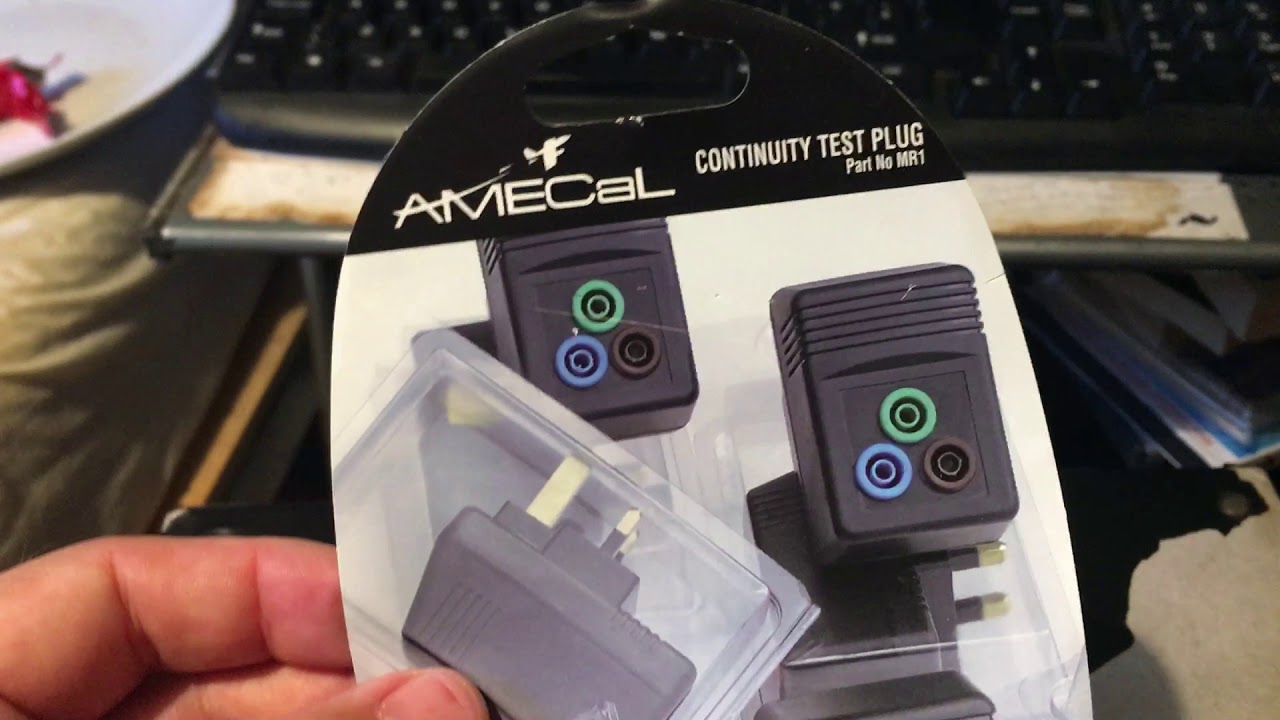 socket tester adaptor, R1 + R2 test adaptor amecal - YouTube
