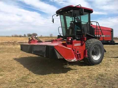 Case IH Swather - YouTube