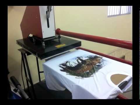 Passo a Passo Transfer Sublimático - Brás Estampas - YouTube