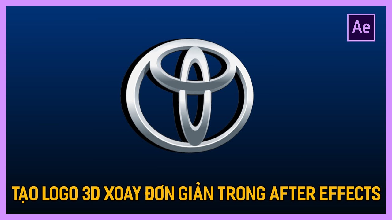 Học After Effects cơ bản: Tạo logo 3D xoay trong After Effects | Tú Thanh Blog - YouTube