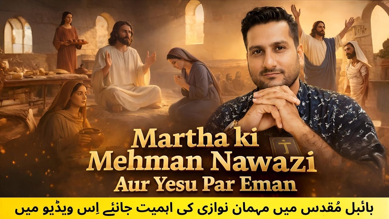 Martha ki Mehman Nawazi Aur Yesu Par Eman | Bible Teaching - YouTube