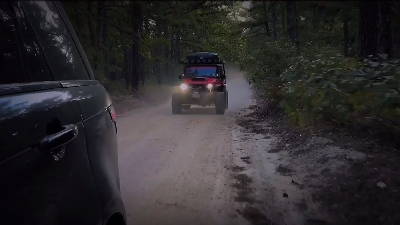 Ride out （2015 Jeep Wrangler JK 2door VS 2020 Range Rover sport svr ...