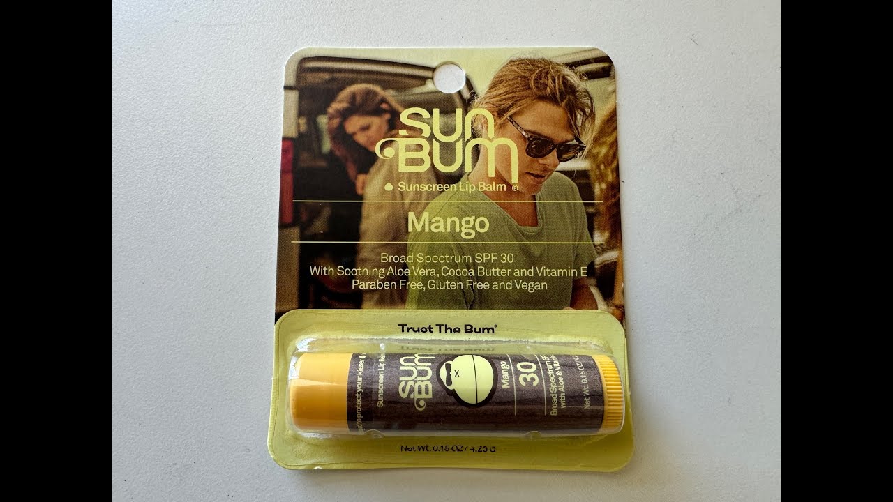 Sun Bum Chapstick Unboxing! @TrustTheBum - YouTube