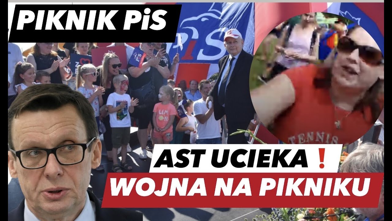 WOJNA NA PIKNIKU PiS - MAREK AST UCIEKA, CZŁOWIEK PYTA! FANATYK ...