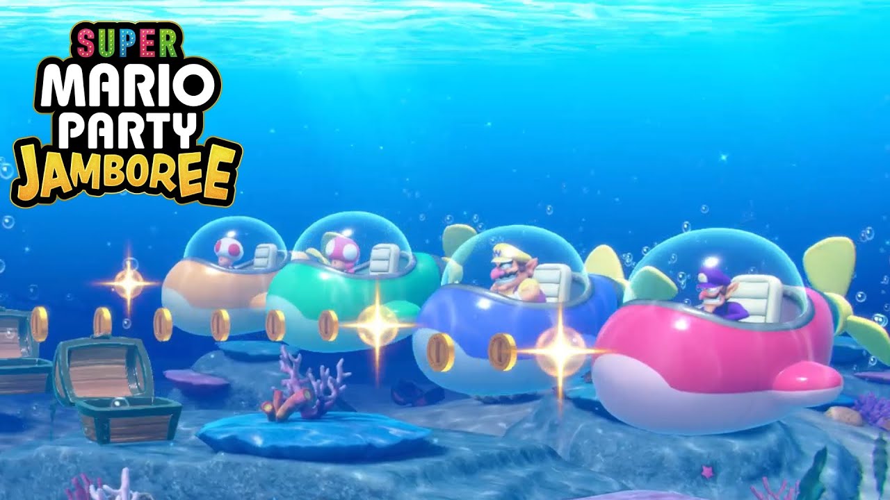 SUPER MARIO PARTY JAMBOREE – SHOWDOWN MINIGAME BATTLE ! 🆚 - YouTube