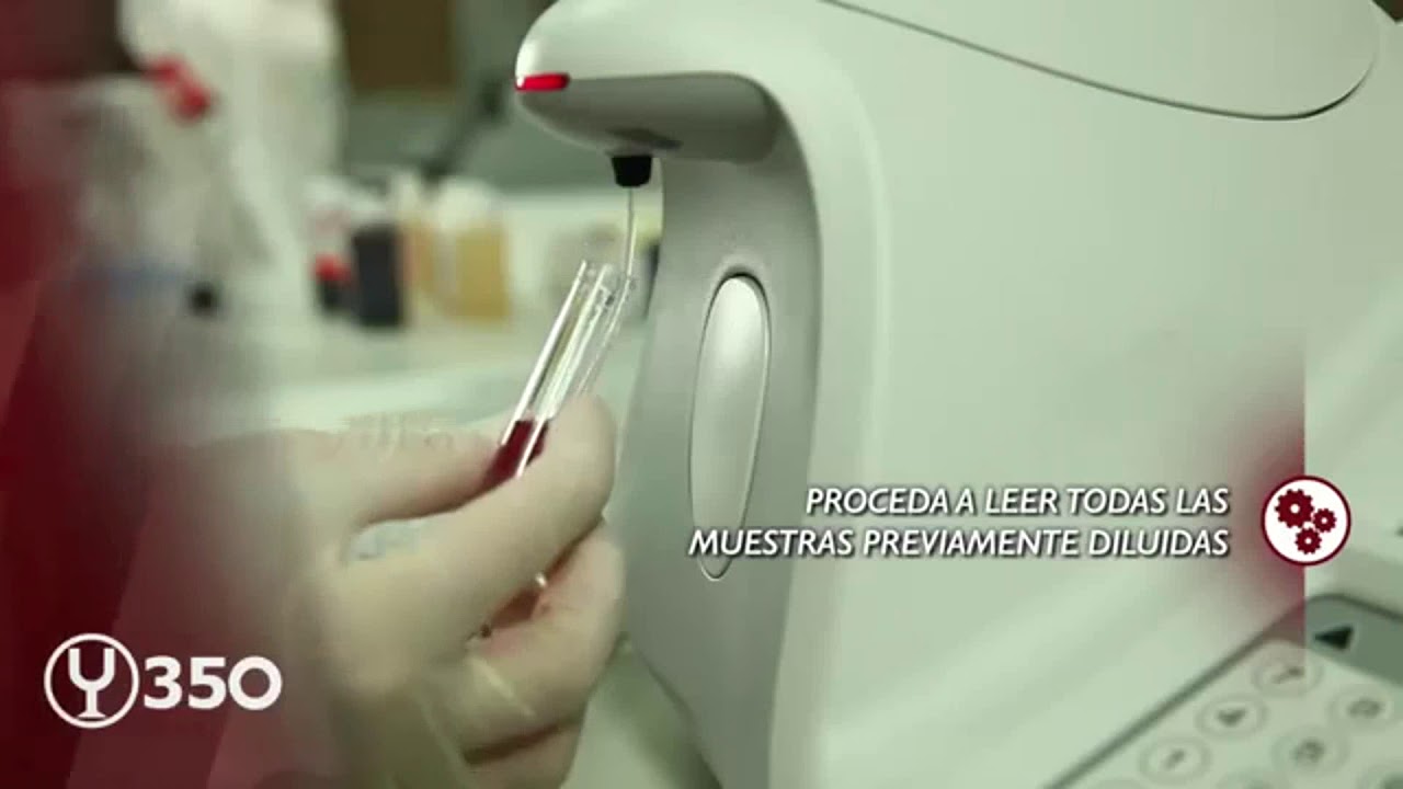 Analizador BTS 350 SEMIAUTOMATIZADO - YouTube