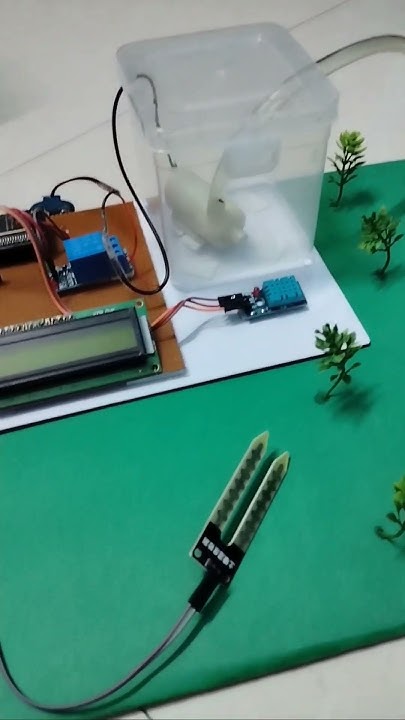 Iot Based Plant Watering System Using Esp32 Esp32project Youtube