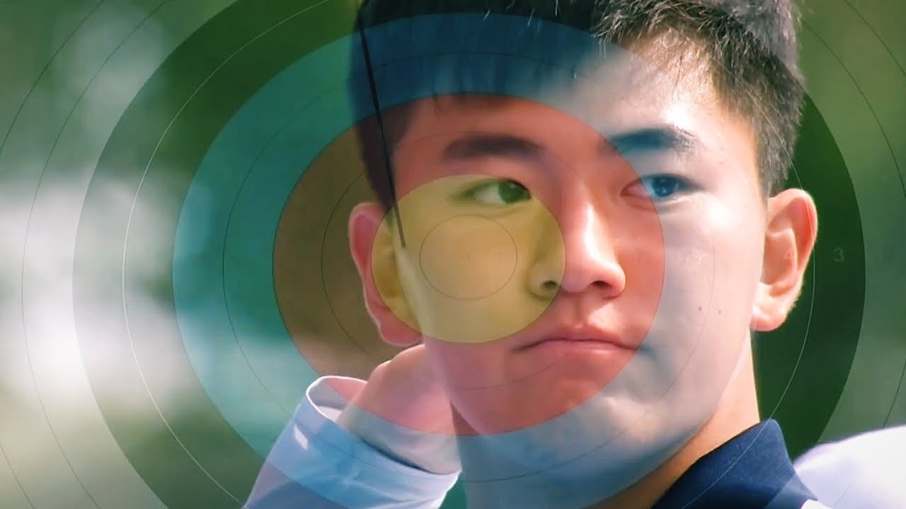 korea vs usa recurve team gold brady Ellison|| kim woojin archery - YouTube