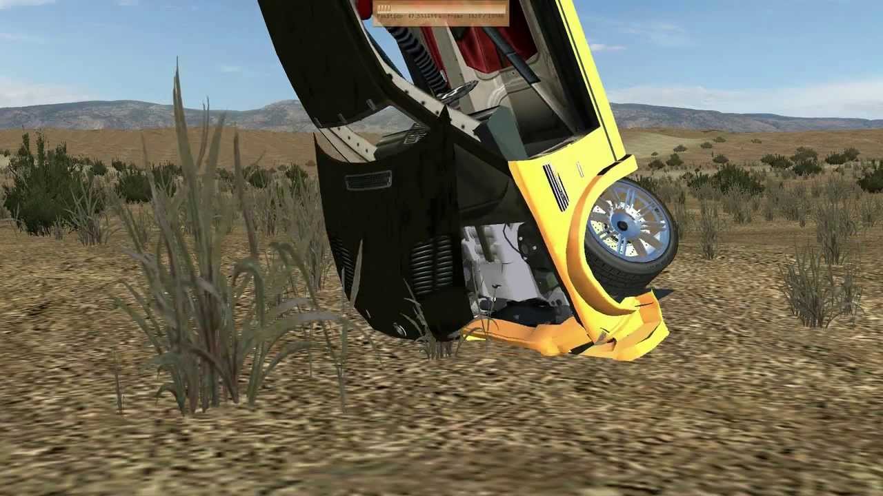 Rigs of Rods crash compilation 3 - YouTube