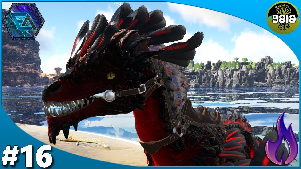 ARK MOD Gaia EP16 une rencontre inattendu - YouTube