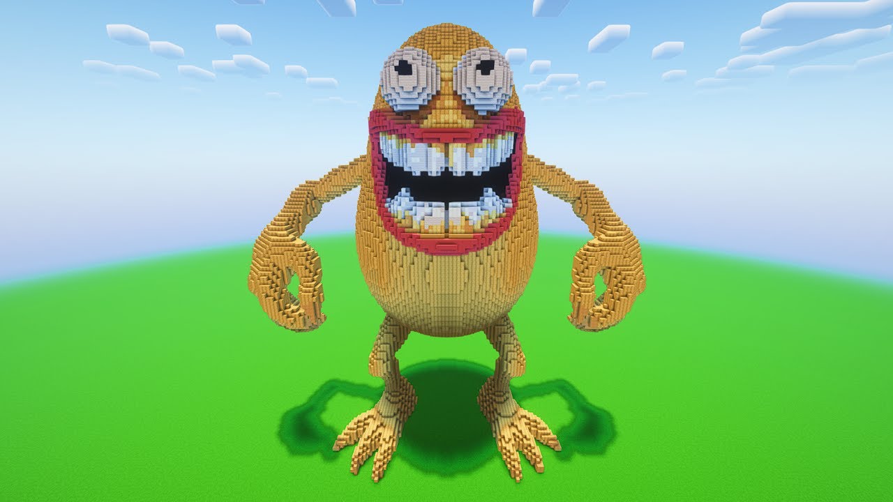 Minecraft Crazy Potato Statue ( Download ) - YouTube