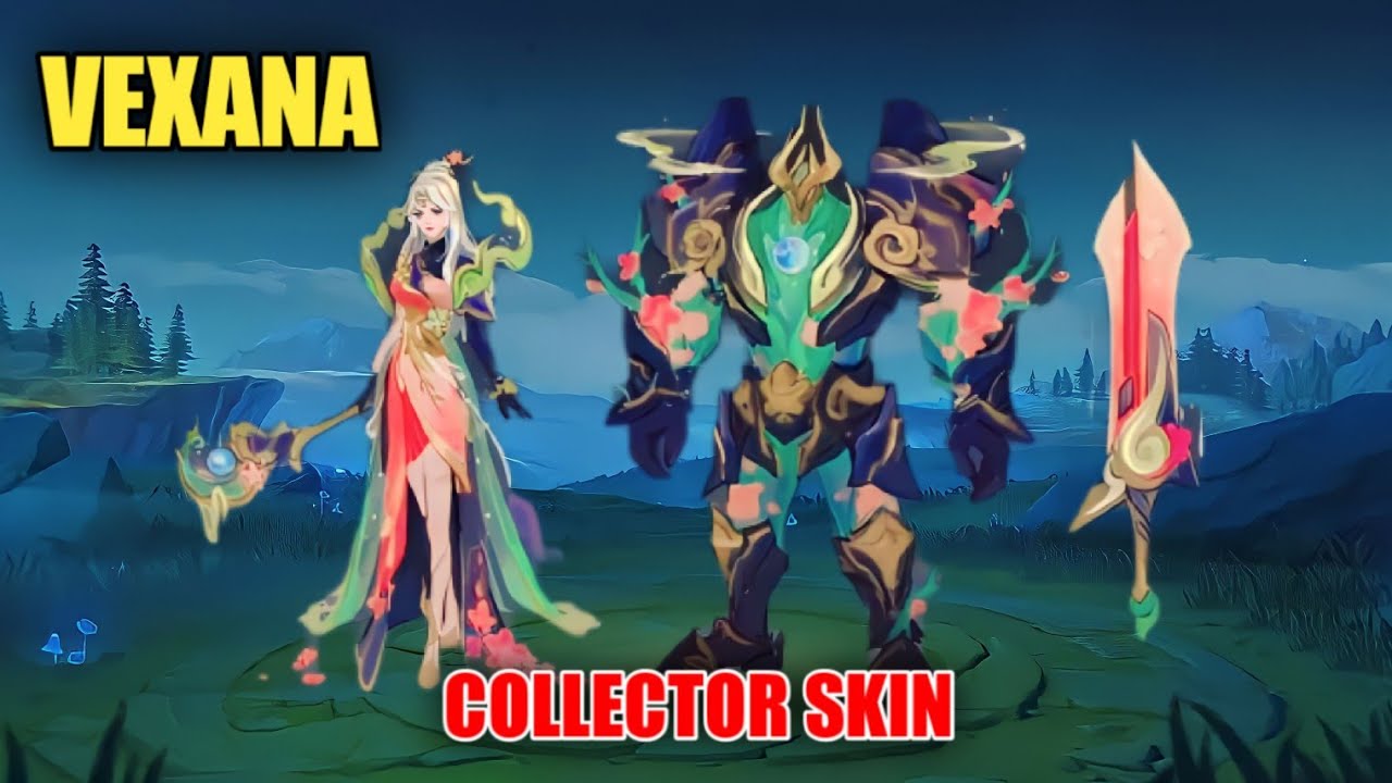 VEXANA NEW COLLECTOR SKIN | SKIN UPDATE | Mobile Legends - YouTube