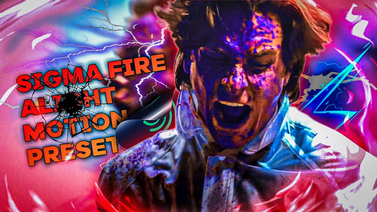 SIGMA 💦 FIRE ALIGHT MOTION PRESET 🔥 | 3D TRANSITION PRESET 🔥 | I AM ...