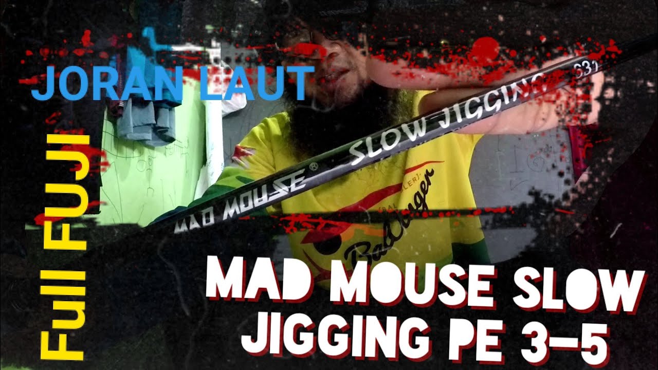 MAD MOUSE SLOW JIGGING 631 PE 3-5 unboxing BLANK Toray_Carbon JAPAN ...