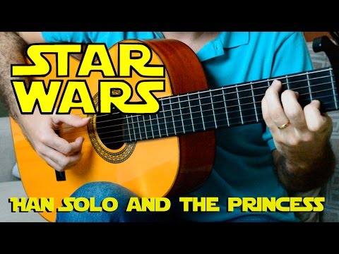 Princess Leia´s / Han Solo And The Princess (Star Wars) - Fingerstyle Guitar (Marcos Kaiser) #84