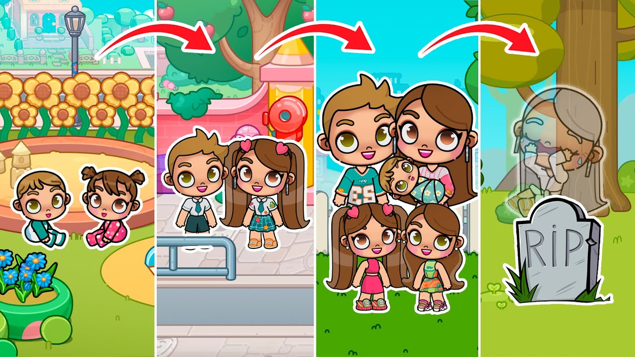 CICLO DE VIDA DE ALICIA GAMEPLAYS 🩷 en Avatar World - YouTube