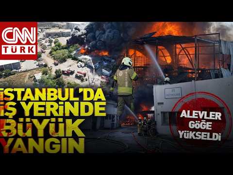 ALEVLER HIZLA BÜYÜYOR | TUZLA'DA YANGIN | CANLI HABER