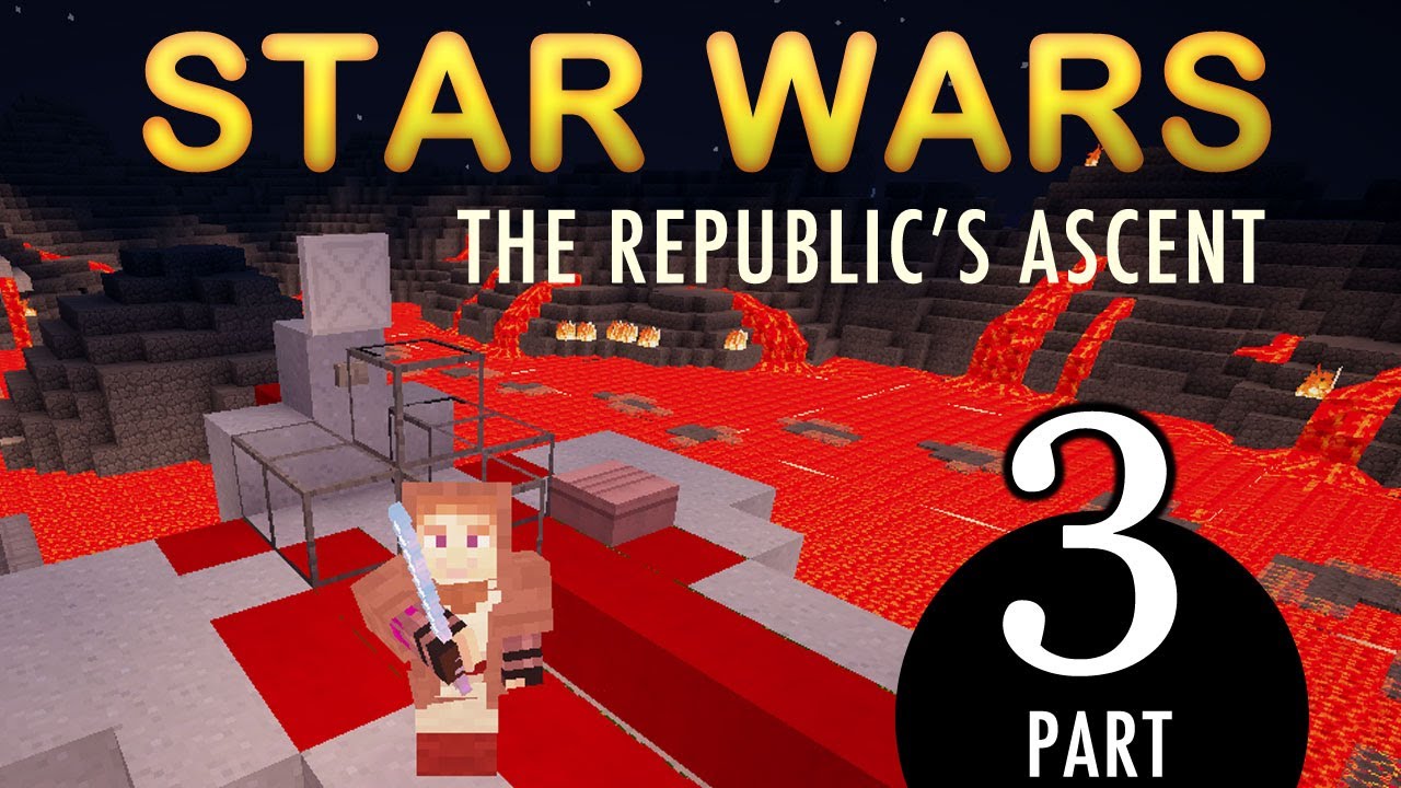 Epic Minecraft Adventure Map: STAR WARS-The Republics Ascent! [PART 3 ...