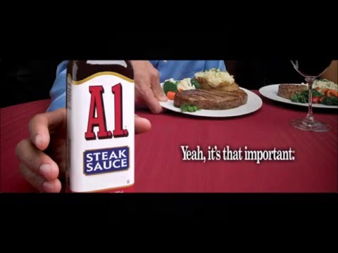 A1 Steak Sauce Amateur Commercial - YouTube