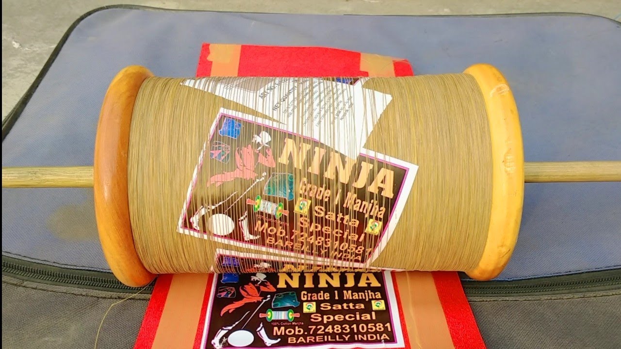 Best Manjha in Budget For Club Kite Fighting | Ninja Grade 1 Manjha ...