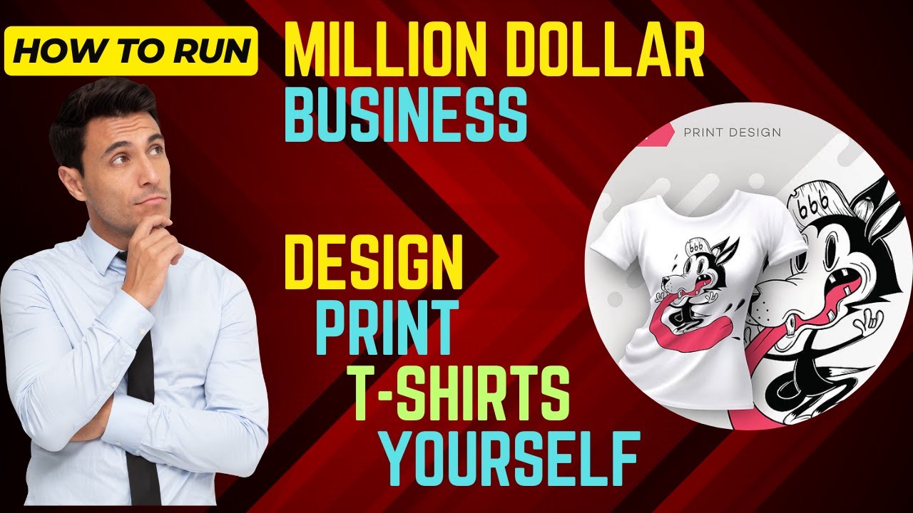 How to design and print your own shirts I Make Your Own Shirt - YouTube