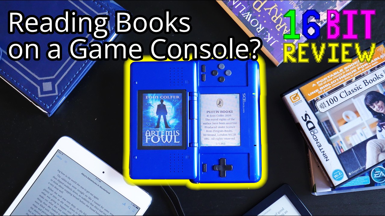 Reading Books on a Game Console? - #16BitReview - YouTube