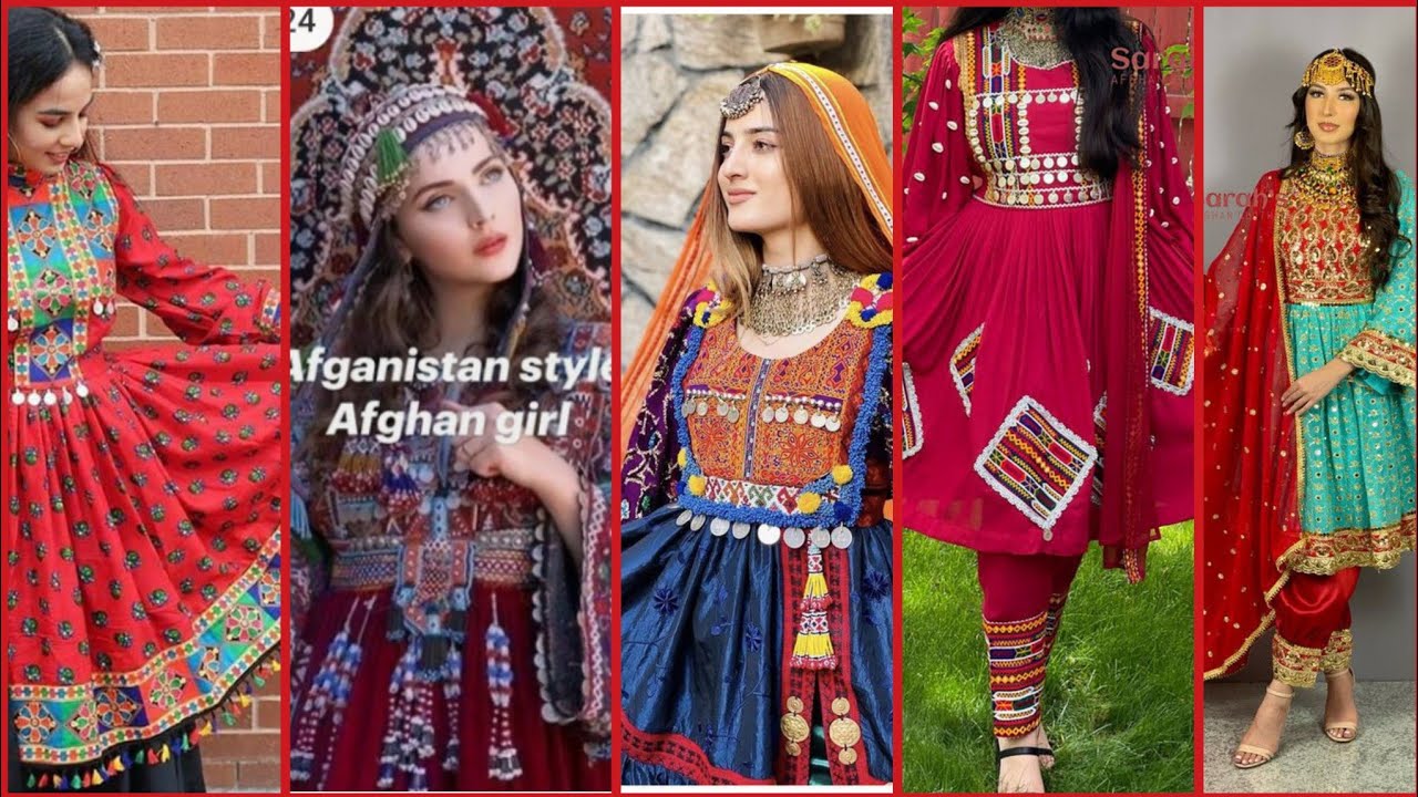 Latest And Trendy Afghani Traditional Frocks | Stylish Sindhi, Kashmiri ...