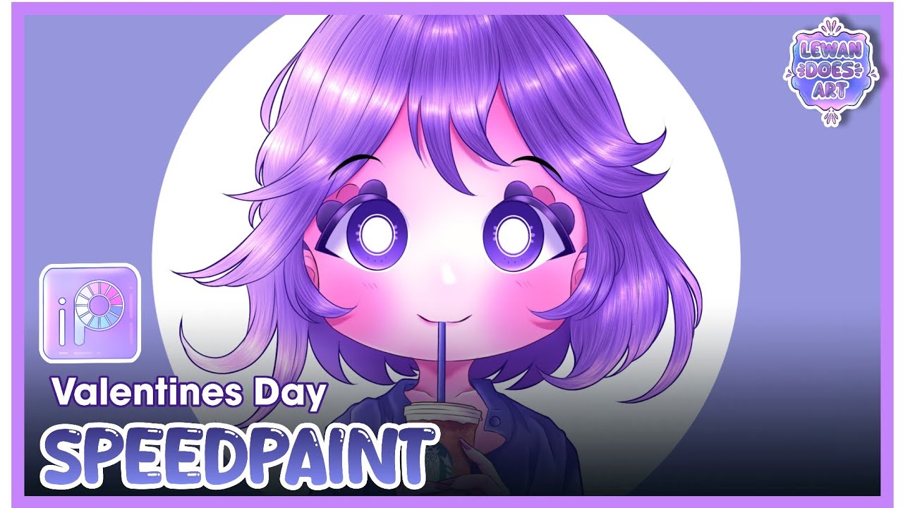 SPEEDPAINT ★ Valentines day [ibispaint x] - YouTube