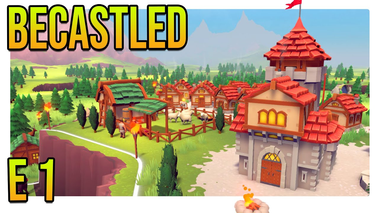 COSTRUIRE IL CASTELLO PERFETTO in Becastled!! E1 Gameplay ITA - YouTube