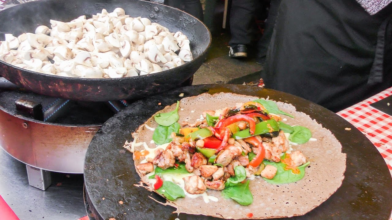 Colourful French Galette from Provence Tasted in London. French Street ...