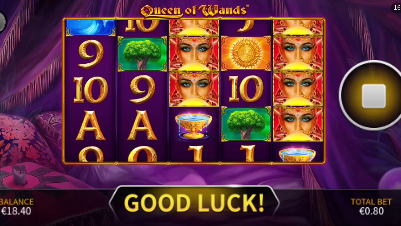 Slot Queen Of Wands - YouTube