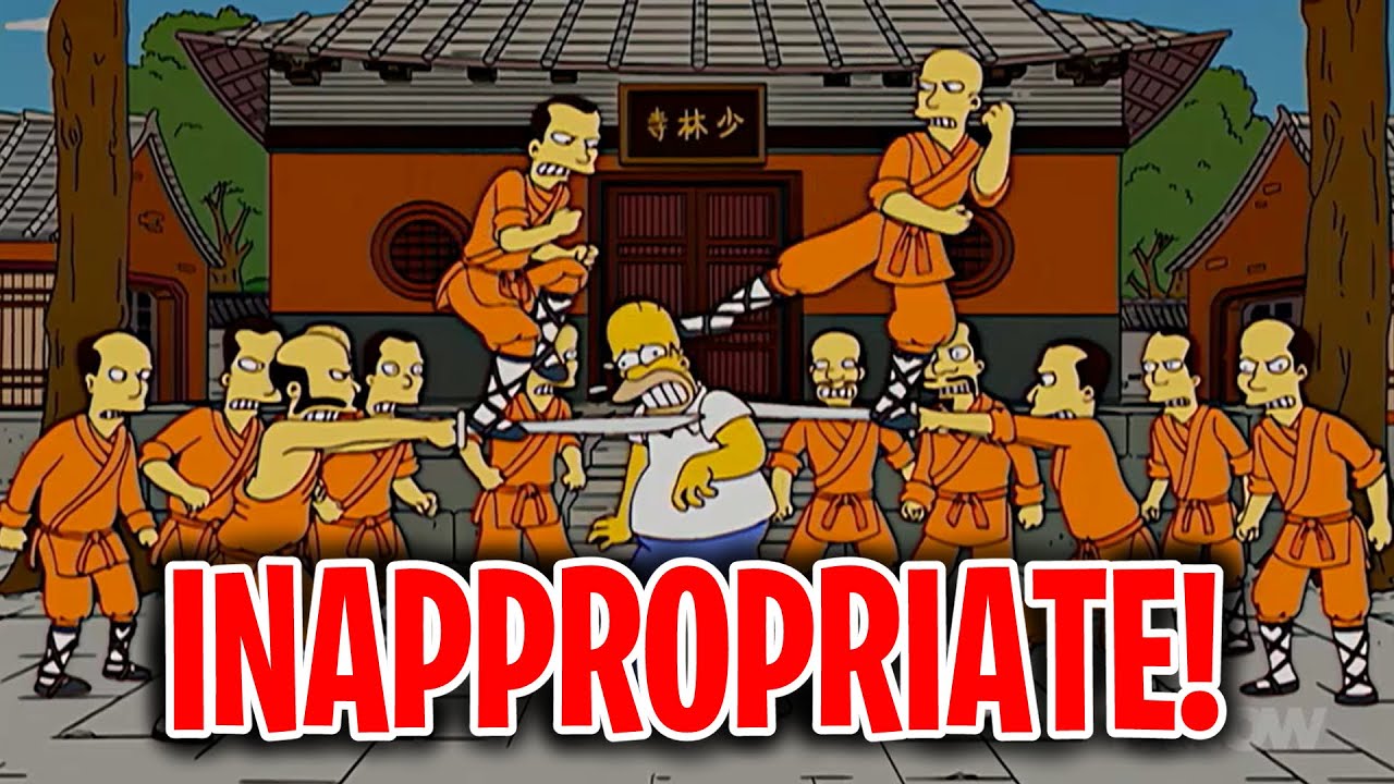 Wildly INAPPROPRIATE Simpsons TV Moments - YouTube