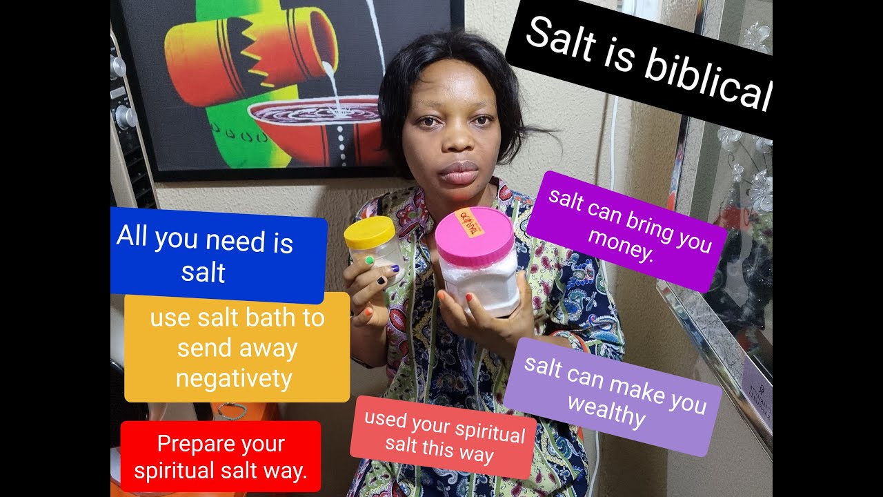 Salt 🧂is all you need,prepare your spiritual salt this way to get ...