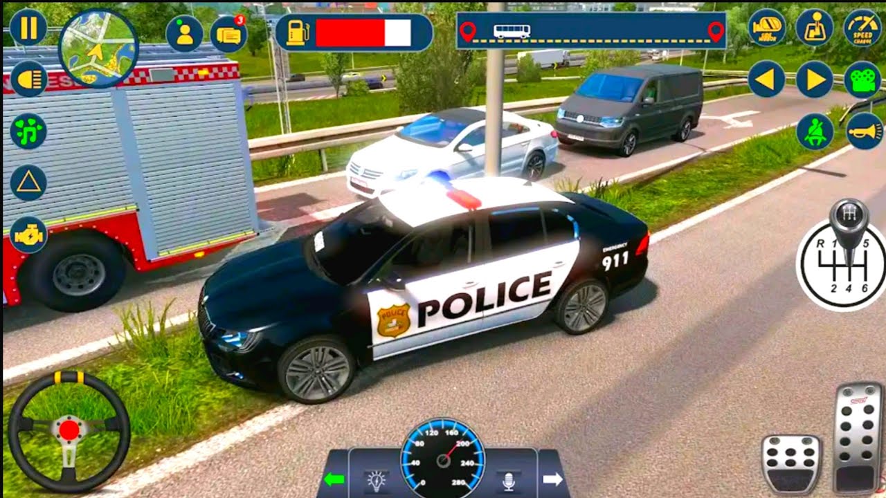 Police Prado SUV Driving In City - US Police Prado Parking 3D - Android ...