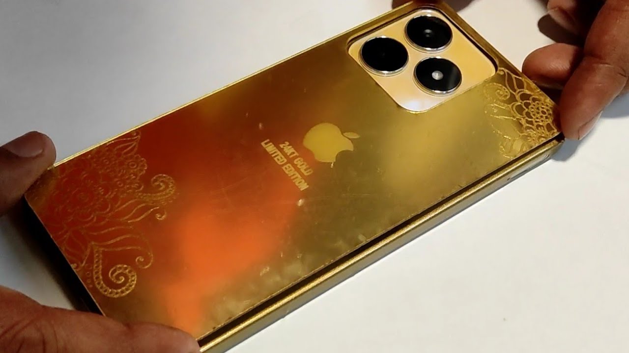 Latest New Trending Realme Narzo N53 Convert Into I Phone Logo Mobile ...