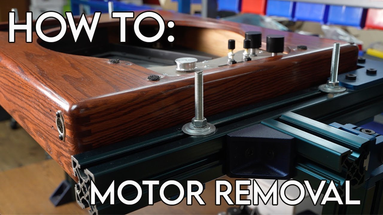 Sota Turntable Motor Assembly Removal - YouTube