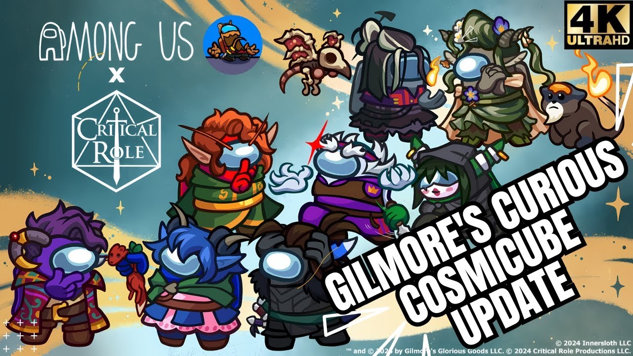 New Update - Gilmore's Curious Cosmicube Among us - YouTube